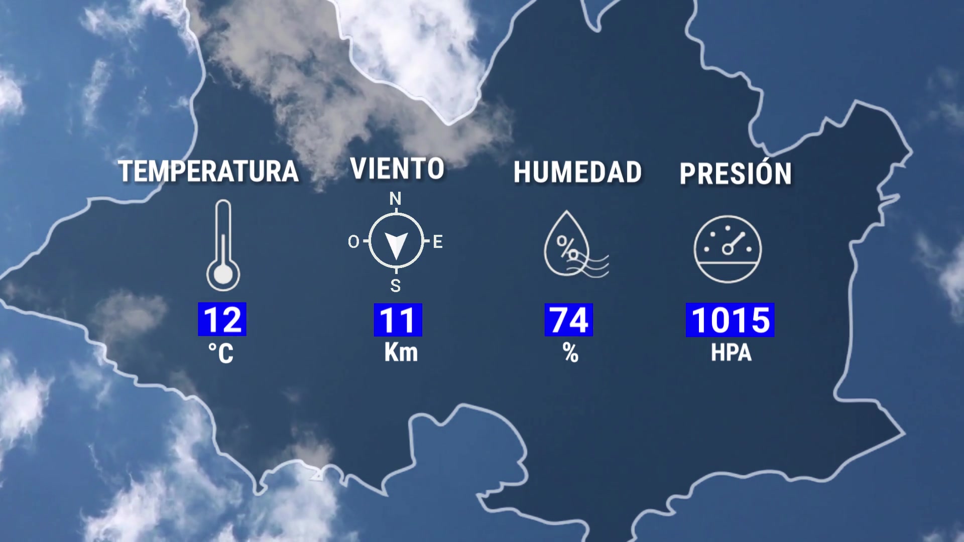 Actualización del pronóstico del tiempo 23 de mayo